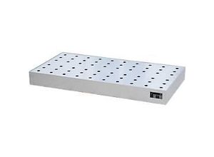 4052462072862 - Kleingebindewanne KGW-P 3 M V4A für Euro- und Chemiepaletten Edelstahl L 1200 x B 800 x H 120 mm bis 200 kg mit Lochblech-Rost