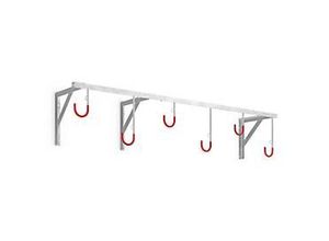 4250366514208 - Hängeparker WSM 1-seitig für Reifen bis B 65 mm B 1900 x T 350 x H 350 mm Diebstahlschutz Stahl 6 Einhängeplätze