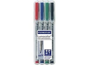 4007817309278 - Folienstift 315 M farbig sortiert 10 mm 4er Etui non-permanent 4007817309278 Staedtler (Lumocolor) 4 Stück