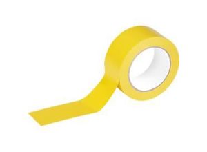 4005546736181 - Markierungsband BASIC für Innenbereich selbstklebend wieder ablösbar B 50 mm Weich-PVC gelb