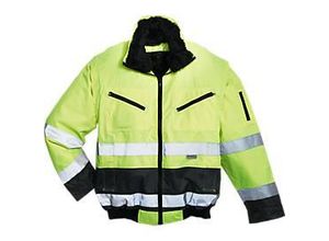 4029201131531 - Warnschutz-Pilotjacke gelb grau Gr S
