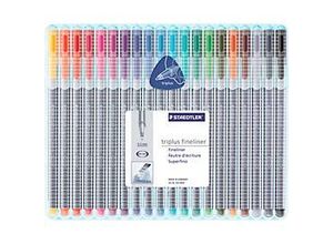 4007817334102 - Fineliner Triplus 03mm sortiert 4007817334102 334 SB20 20 Stück