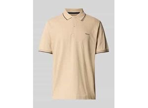 7325708082411 - Poloshirt mit Label-Stitching