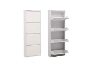 8683743975662 - WOODY FASHION Schuhschrank »50 x 137 x 15 cm Weiss«