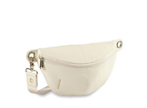 8032803843777 - Mellow Leather Bum Bag FZT73-almond 8032803843777 - Mellow Leather Bum Bag FZT73-almond