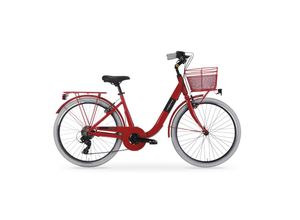 4262467731323 - Citybike PEOPLE Lady 26 Zoll ruby red