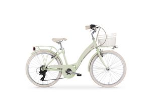 4262467731286 - Mädchenfahrrad Primavera 24 Zoll hellgrün