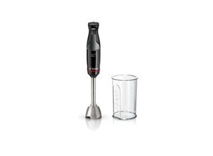 4242005340552 - Haushalt ErgoMaster Serie 4 Stabmixer 1000 W mit Messbecher mit Mixbecher BPA-frei Piano-Schwarz Anthrazit