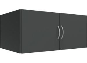4065981003910 - Schrankaufsatz WIMEX Multiraumkonzept grau (grafit) B80cm H40cm T54cm Spanplatte Möbelaufsätze erweiterbar