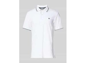 8054041459060 - Regular Fit Poloshirt mit Logo-Stitching
