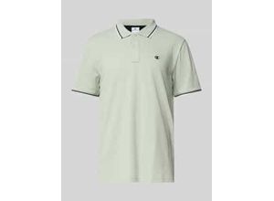 8054041458483 - Regular Fit Poloshirt mit Logo-Stitching