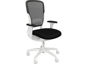 4061753291462 - Bürostuhl MOTION Netzrückenlehne weiß schwarz kaiserkraft