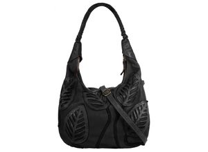 4260543059217 - Shopper SAMANTHA LOOK Damen Gr B H T 41cm x 31cm x 4cm onesize schwarz Leder unifarben Taschen echt Leder Made in Italy