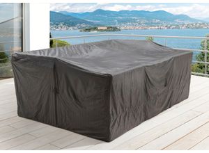 4250352527410 - Gartenmöbel-Schutzhülle DESTINY grau (anthrazit) B150cm H80cm L210cm Polyester Ripstop Planen Ripstop-Polyestergewebe 210x150x80cm inkl Aufbewahrungstasche