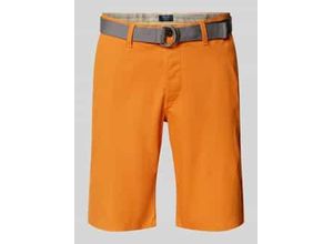 4069469072511 - Slim Fit Shorts mit Gürtel