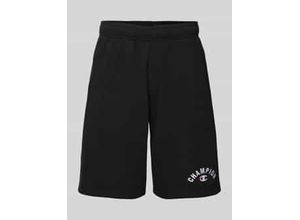 8054041448255 - Baggy Fit Sweatshorts mit Label-Stitching