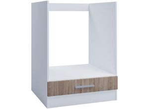 4260543860059 - Unterschrank Ofenschrank 60cm Sonoma Eiche für Einbauherdsets oder autarke Backöfen