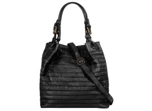 4260543059415 - Shopper SAMANTHA LOOK Damen Gr B H T 38cm x 30cm x 13cm onesize schwarz Leder Taschen echt Leder Made in Italy