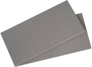 4038062000153 - Einlegeboden WIMEX Perfekte Stauraum-Erweiterung für deinen Kleiderschrank grau (dekor leinen grau) B110cm H2cm T50cm Holzwerkstoff Einlegeböden 2-tlg Set jeweils 110cm breit