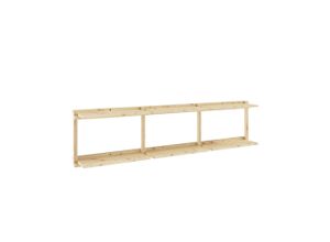 5713655163192 - Wandregal KARUP DESIGN Groove Shelving Wide Wandregal Aufbewahrung Deko Platzsparend beige (natur) B66cm H127cm T255cm Massivholz Regale inkl 6 Abnehmbare Regalböden aus FSC-zertifiziertem Massivholz
