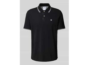8054041458346 - Regular Fit Poloshirt mit Logo-Stitching