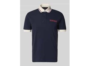 0198265168693 - Slim Fit Poloshirt mit Label-Print