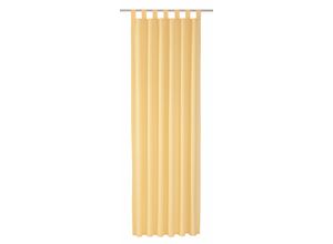 4005385138832 - Vorhang Vito Weckbrodt Schlaufen (1 St) blickdicht Satin Schlaufenschal Gardine blickdicht Microvelour Unifarben gelb 4005385138832 - Vorhang Vito Weckbrodt Schlaufen (1 St) blickdicht Satin Schlaufenschal Gardine blickdicht Microvelour Unifarben gelb