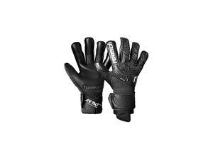 4060485557778 - Torwarthandschuhe REUSCH Attrakt Infinity Resistor Damen Gr 105 schwarz 36% Polyester 5% Polyamid 53% Elastodien 6% Polyurethan unifarben Sportlich Handschuhe mit perfektem Grip