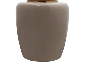 4063074443667 - Dekovase KAYOOM Vase Art Deco 125 Vasen Gr B H T 34 cm x 365 cm x 34 cm Ø 34 cm goldfarben (gold) Blumenvasen