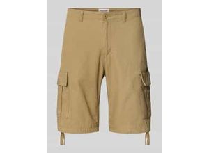 5715670394803 - Regular Fit Cargoshorts mit Gürtelschlaufen Modell COLE BARKLEY