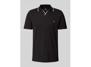 4069469203113 - Regular Fit Poloshirt mit Logo-Stitching und Polokragen