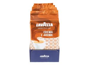8000070156081 - Lavazza ganze Kaffeebohnen Kaffee Crema e Aroma 1 kg 4er Pack 8000070156081 - Lavazza ganze Kaffeebohnen Kaffee Crema e Aroma 1 kg 4er Pack