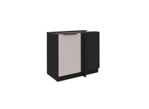 4255832101494 - Küchen Eckunterschrank 105 cm Küche ARONA Kaschmir beige Küchenzeile Küchenblock