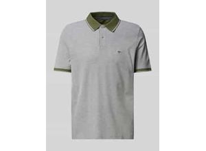 4068544204724 - Regular Fit Poloshirt mit Logo-Stitching