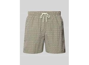 8721106337624 - Regular Fit Badeshorts mit Tunnelzug
