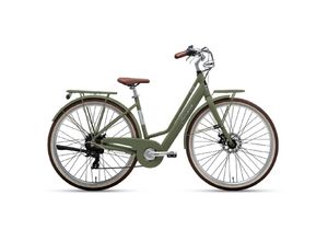 8056746003326 - Adriatica Elektro-Citybike RETRO 28 Zoll oliv
