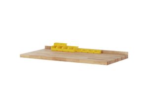 4040376075161 - Bordleiste für Arbeitstische Buche Platten-BxT 3780 x 595 mm RAU