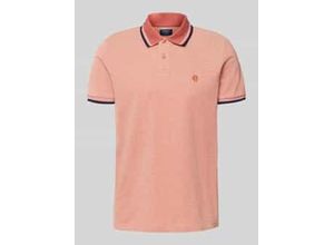 4069469323088 - Poloshirt mit Label-Stitching