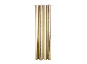 4004567154516 - Vorhang WIRTH Soliera Gardinen Gr 150 cm Ösen 135 cm braun Ösen Gardine