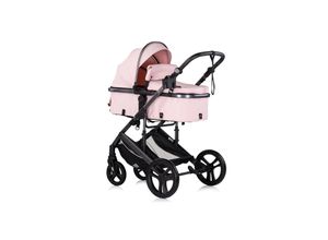 3800931063191 - Kinderwagen 2 in 1 Amore Getränkehalter Wickeltasche Fußabdeckung Korb pink