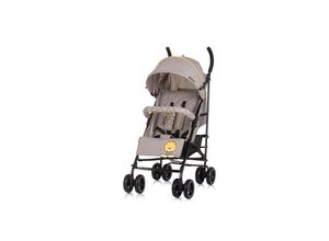 3800931062729 - Kinderwagen Milano Buggy bis 22 kg Rückenlehne verstellbar faltbar hellgrau