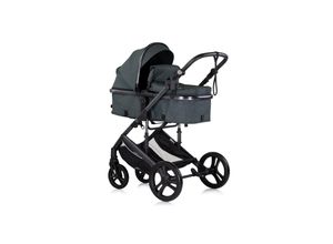 4260636042713 - Kinderwagen 3 in 1 Amore Babyschale Adapter Wickeltasche Fußabdeckung tuerkis
