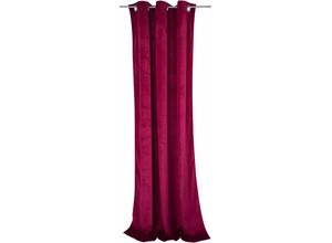 4260478140455 - Vorhang TOM TAILOR FRENCH VELVET Gardinen Gr 245 cm Ösen 135 cm rot (burgund) Ösen Gardine HxB 245x135 4260478140455 - Vorhang TOM TAILOR FRENCH VELVET Gardinen Gr 245 cm Ösen 135 cm rot (burgund) Ösen Gardine HxB 245x135