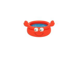 4008332777719 - Happy People - Quick-Up Pool - Krabbe (175x62cm) Planschbecken Kinderpool