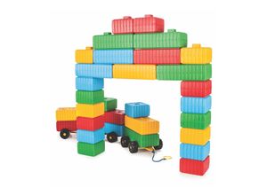 8693461032516 - Pilsan Brick Block 03251 43 teilig große bunte Bausteine ab 3 Jahre