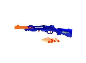 4250897425264 - Toi-Toys - FAOMSTRIKEX - Gewehr mit 6 Schaumstoffpfeilen Shotgun Pistoleblau