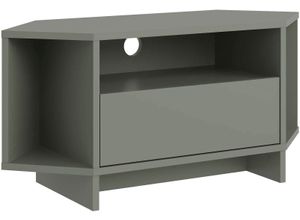 8683628018385 - TV-Schrank DECORTIE Viva TV Schrank esche grün B957cm H453cm T354cm Spanplatte Schränke Einfache Montage Naturfreundlich Platzsparend