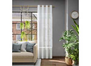 4006470481543 - Vorhang NEUTEX FOR YOU Libre-ECO Gr 1 grau (hellgrau) B142cm H245cm Jacquard Polyester Gardinen Nachhaltig 4006470481543 - Vorhang NEUTEX FOR YOU Libre-ECO Gr 1 grau (hellgrau) B142cm H245cm Jacquard Polyester Gardinen Nachhaltig