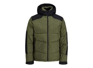 5715431279882 - Jack & Jones Jacke Otis Puffer Übergangsjacke mit Kapuze und Kordelzug
