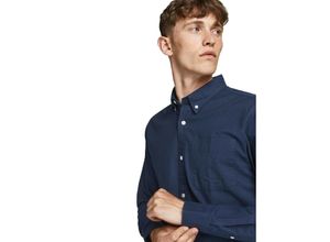 5715108846676 - Jack & Jones Hemd BROOK Slimfit Langarmhemd mit Button-Down-Kragen